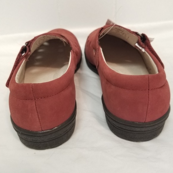 Propet | Shoes | Nwt Propet Sandle Walker 2 Red Loafers 55 Leather ...